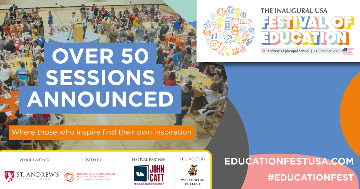 The inaugural USA Festival of Education 🇺🇸